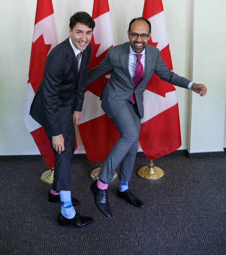 A Look At Justin Trudeau's Sock Diplomacy: A Picture Story