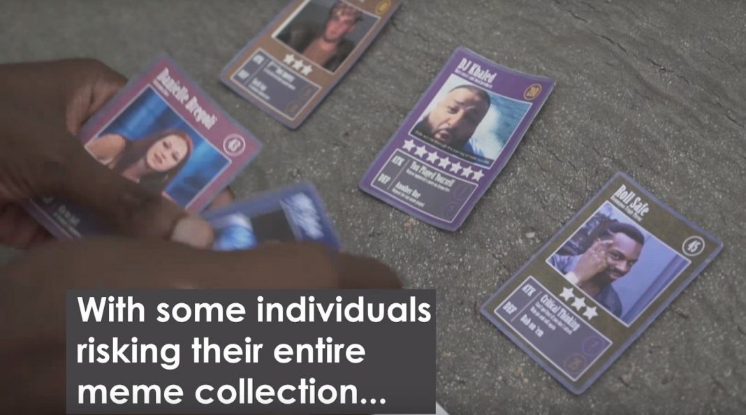 Well, Meme Trading Cards Are Now Apparently A Thing