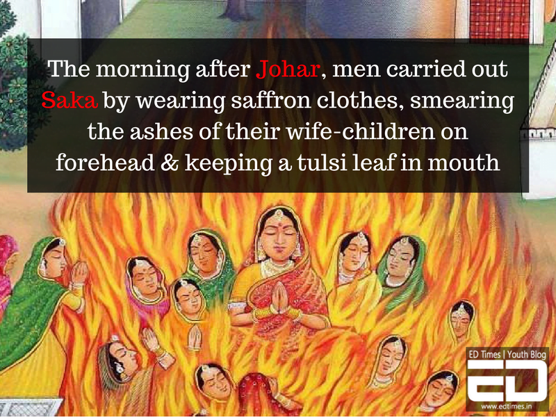 Demystifying The Tradition Of Johar Where Rajput Women Chose Honour ...