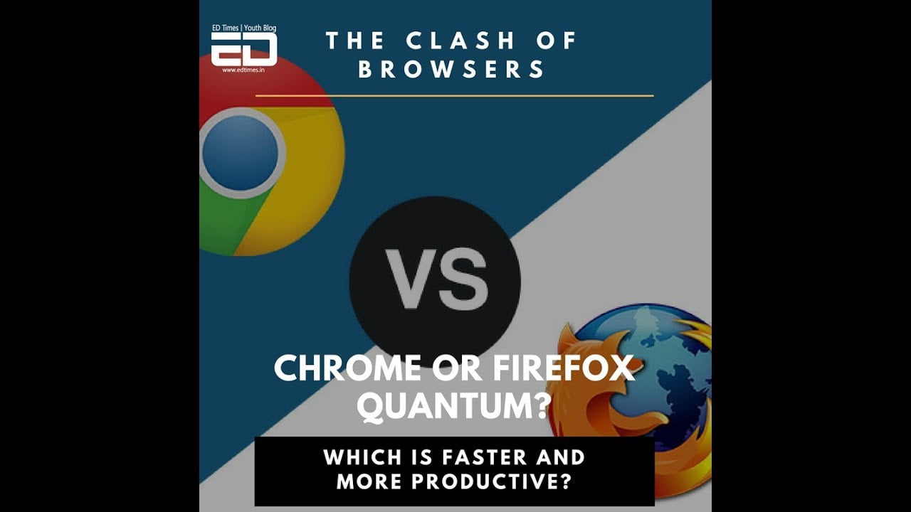 Which Browser Is Faster And More Productive, Firefox Quantum or Chrome ...