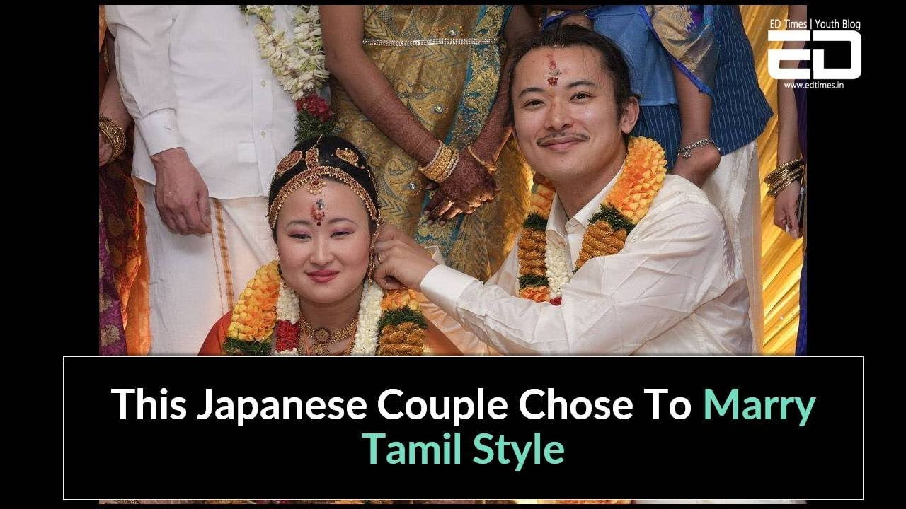 Watch How This Japanese Couple Chose To Marry Tamil Style