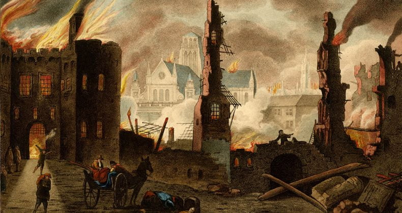 The Entire City Of London Burned For 4 Days In 1666 Due To A Baker ...