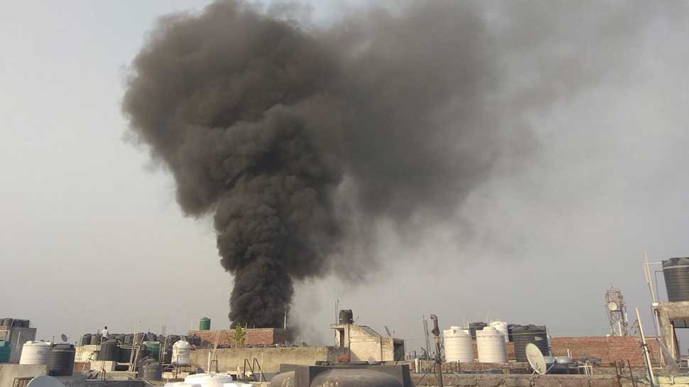 Malviya Nagar Fire's Rubber Fumes Could Be Seen From A Distance Of 5 Kms