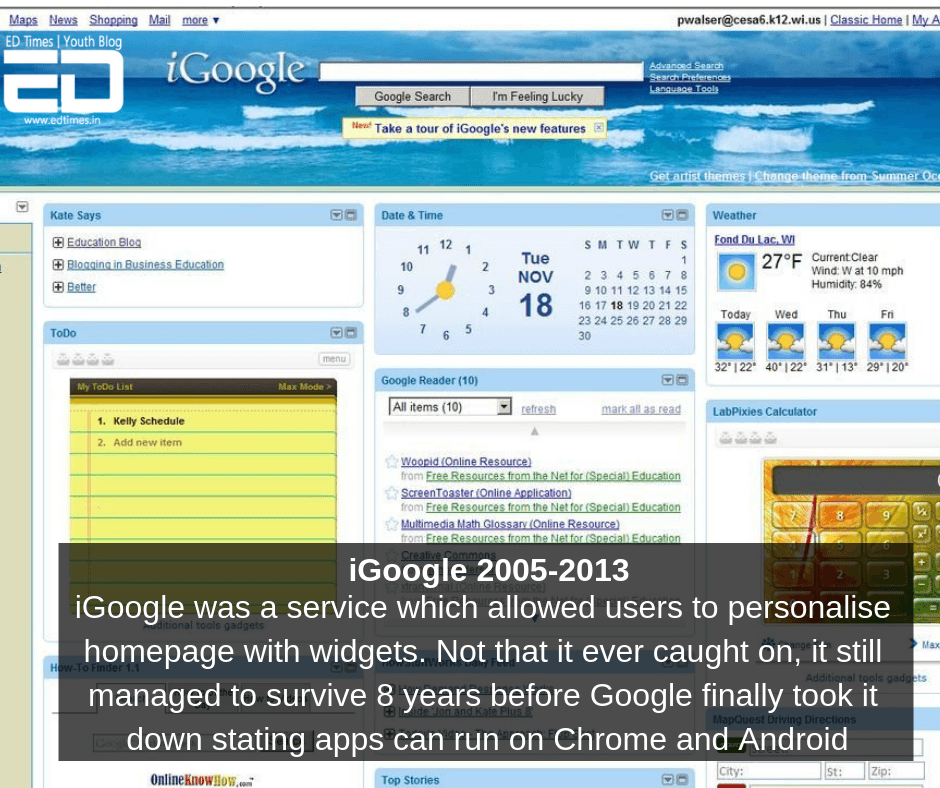 In Pics: Google Services Which Google Wants You To Forget Existed