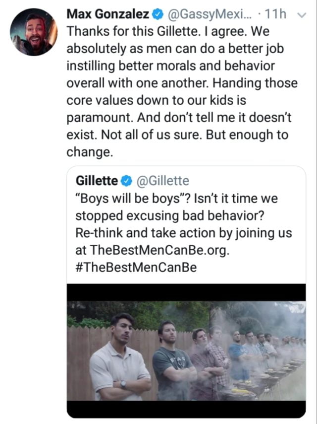 Gillette's New Ad Is Asking You To Shave Off Your Toxic Masculinity ...