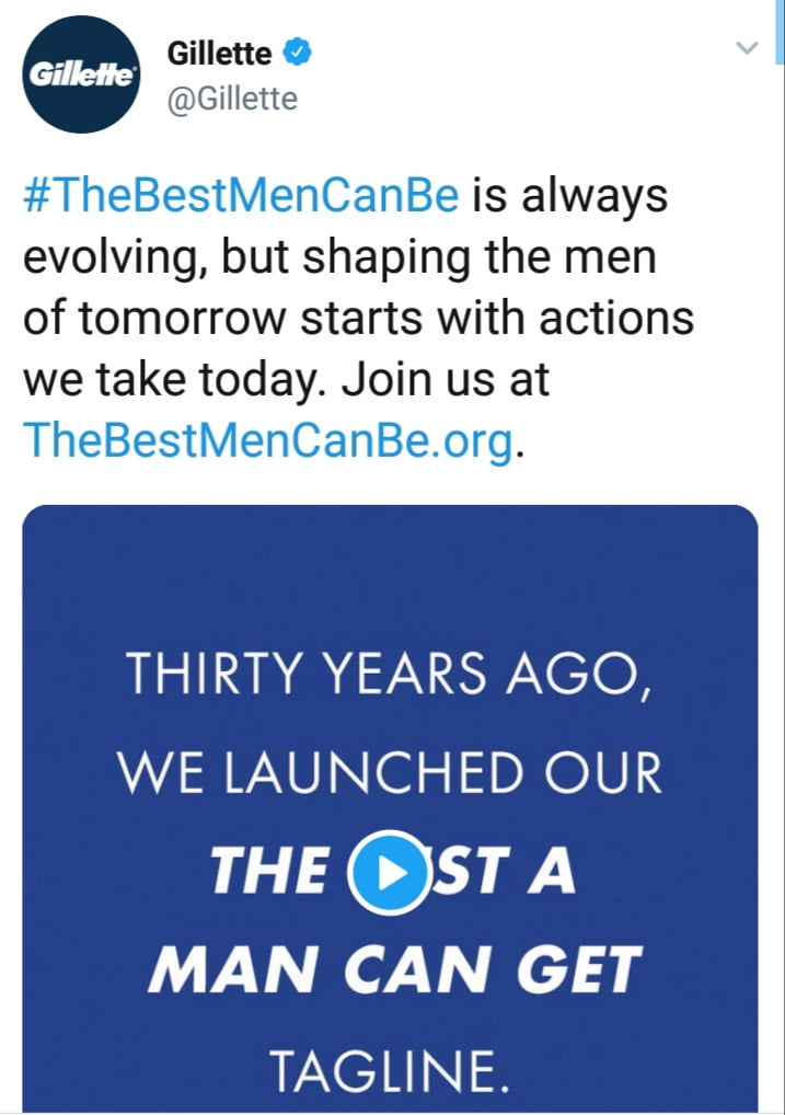 Gillette's New Ad Is Asking You To Shave Off Your Toxic Masculinity ...