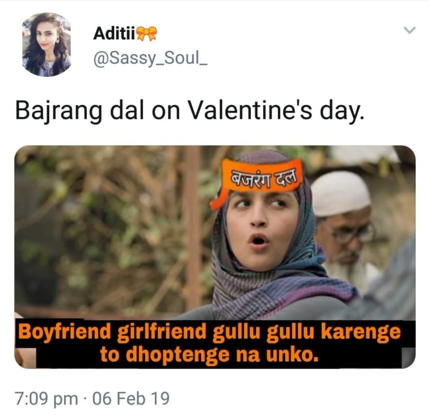 Valentine's Day Is Round The Corner And Bajrang Dal Memes Are All Over The Internet