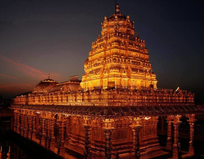 In Pics: This Tamil Nadu Golden Temple Is Made With 1,500 Kg Gold ...
