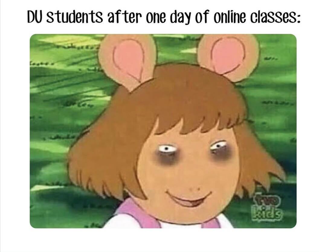 DU Students Make Memes To Express The Challenges They Face In Online ...