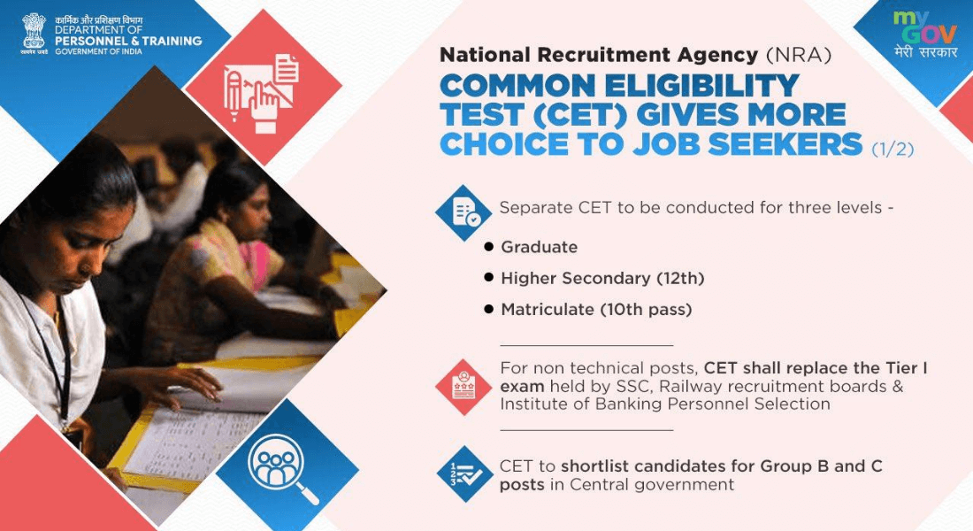 How To Get A Government Job As Per National Recruitment Agency's CET
