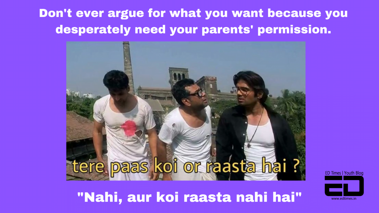 Hera Pheri Dialogues Summarize How An Indian Prom Night Would Be With ...