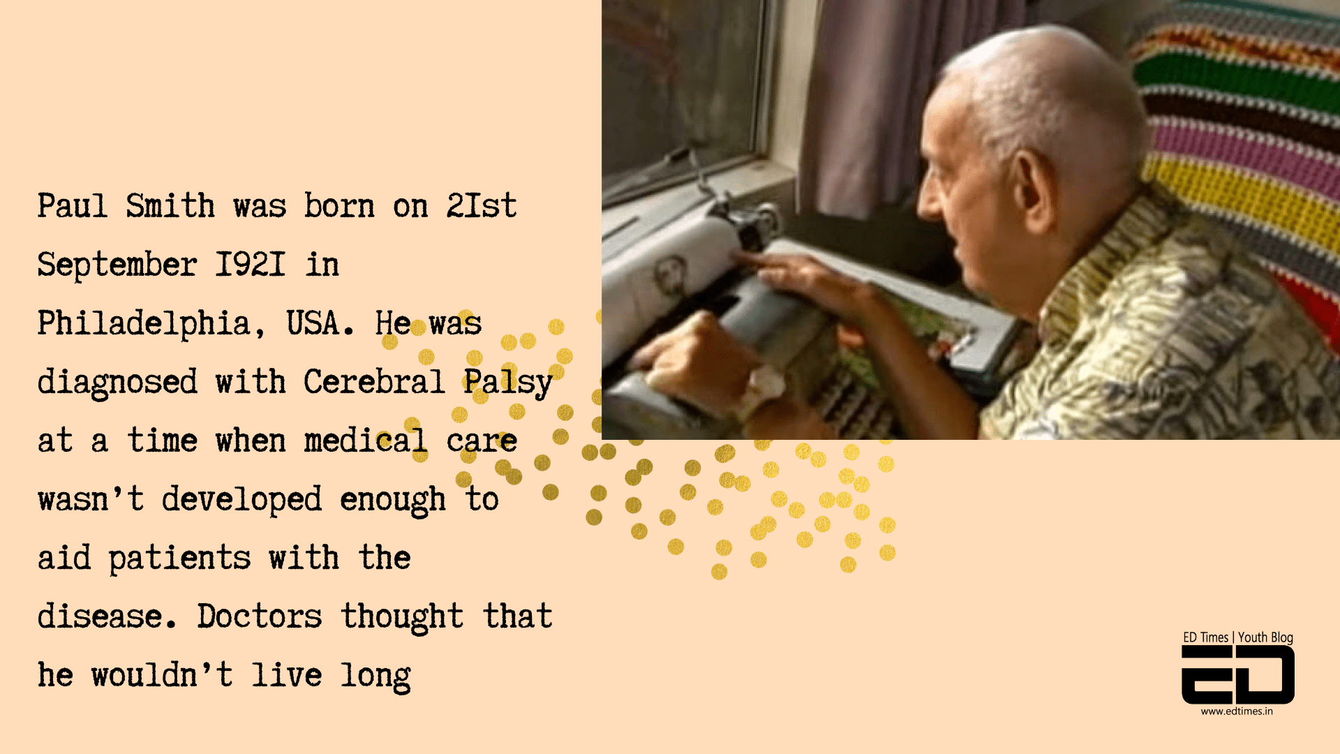 In Pics: Meet Paul Smith, The Artist Who Made Art On Typewriters And ...