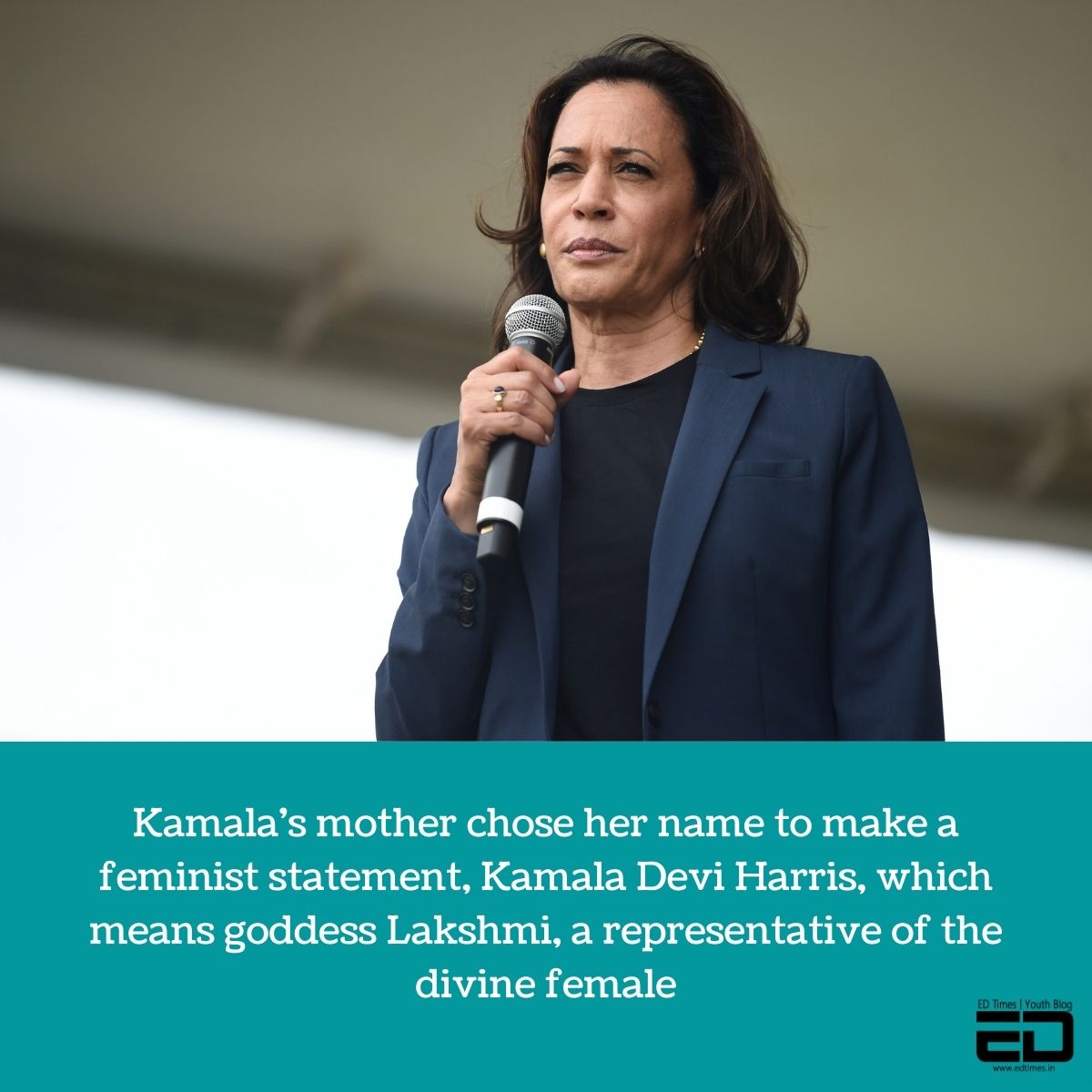 Her mother chose her name to make a feminist statement, Kamala Devi ...