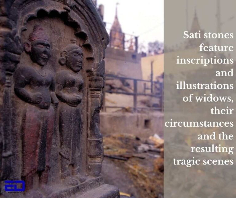 In Pics: Sati Stones: Stones With Carvings Of People Who Performed Sati