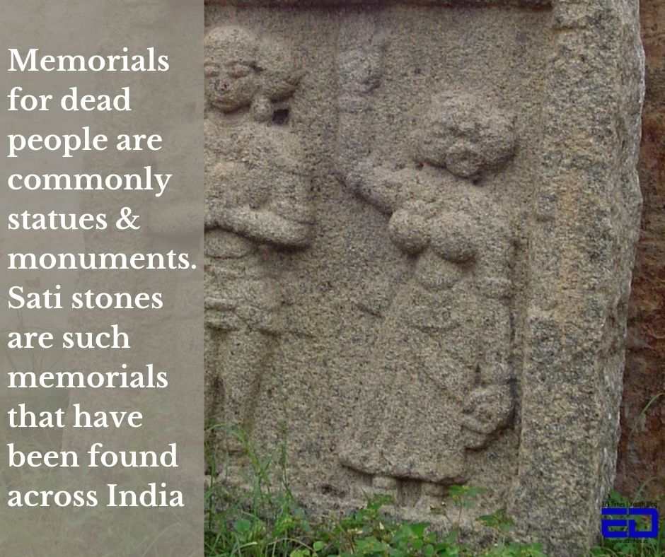 In Pics: Sati Stones: Stones With Carvings Of People Who Performed Sati