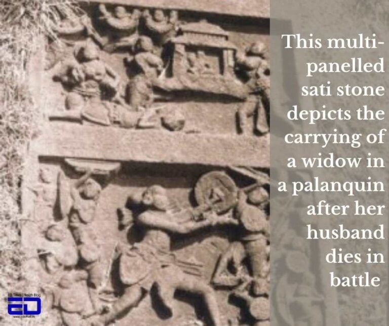 In Pics: Sati Stones: Stones With Carvings Of People Who Performed Sati
