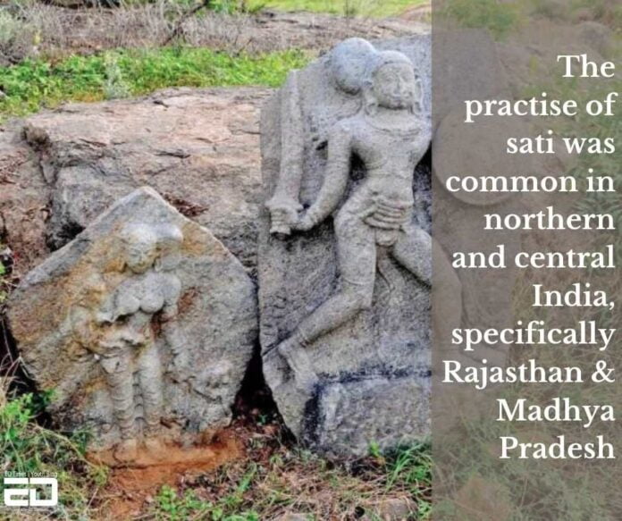 In Pics: Sati Stones: Stones With Carvings Of People Who Performed Sati