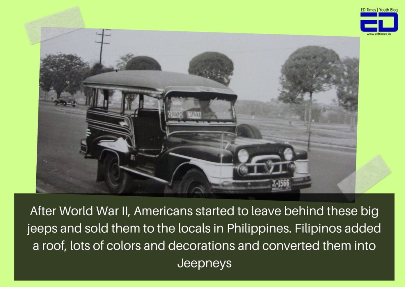 In Pics: How Filipinos Turned World War 2 American Jeeps Into Mass ...