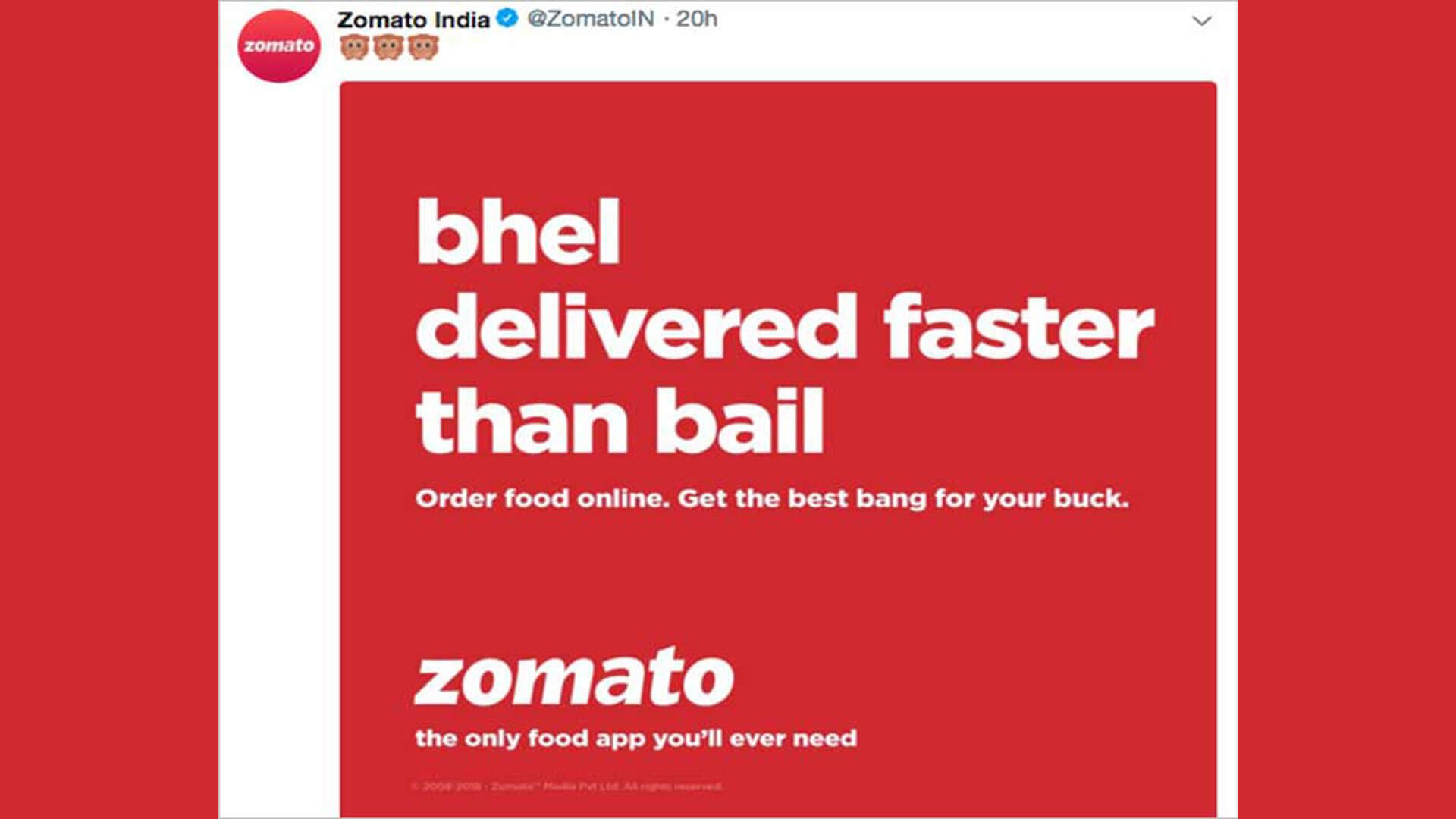 In Pics: Crazy, Innovative Posters By Zomato Will Make You Their Fan If ...