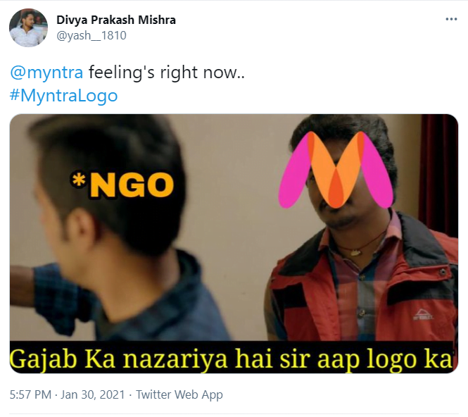 Myntra Logo Changed After The Complaint, Says It Looks Like A "Naked Woman"