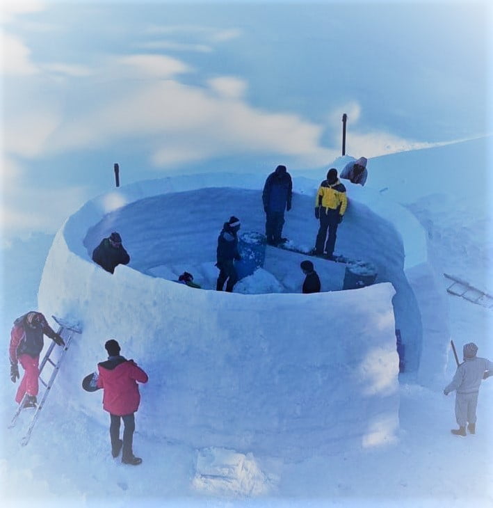 In Pics: India's First-Ever Igloo Cafe In Kashmir's Gulmarg