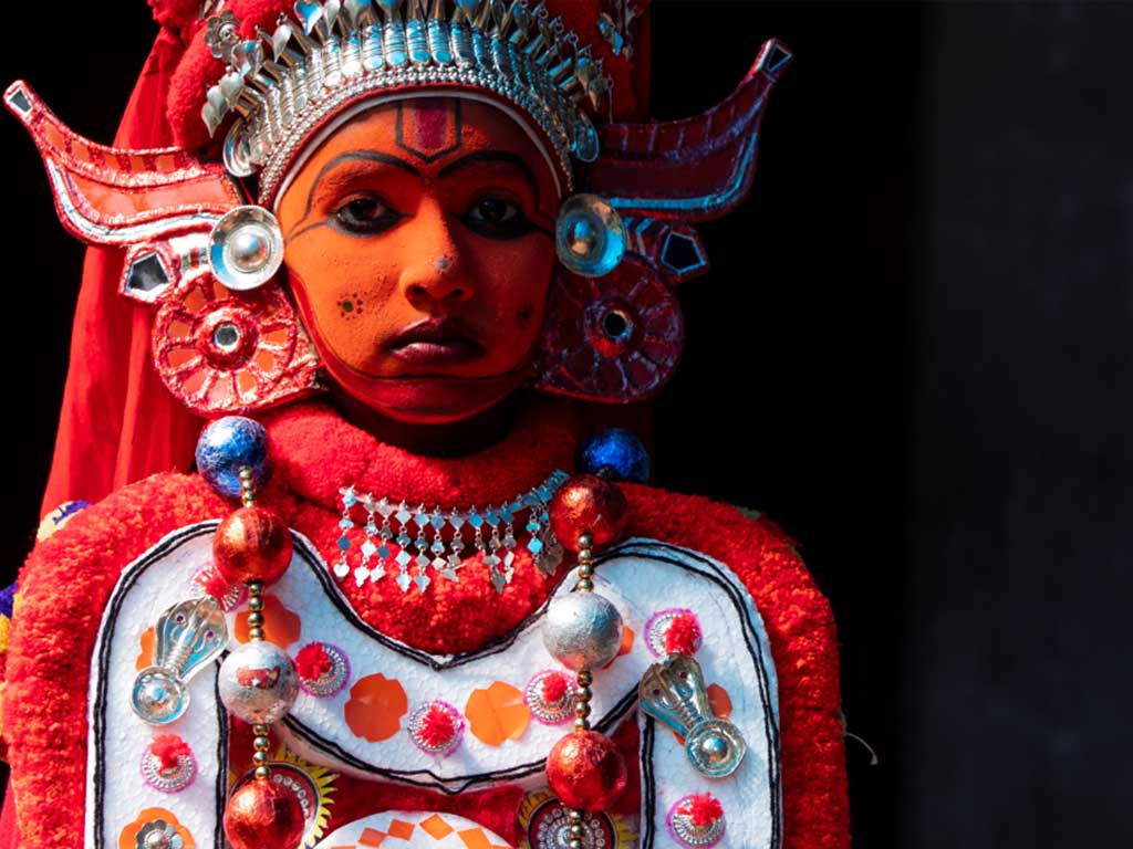 In Pics: Stunning Pictures Of Theyyam Child Avatars