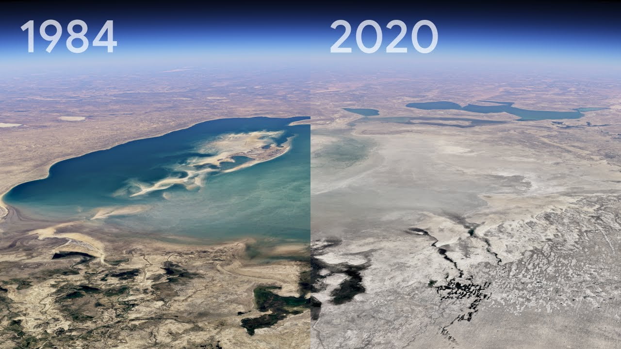 Google Earth’s New Time-Lapse Feature Shows Impact Of 37 Years Of ...