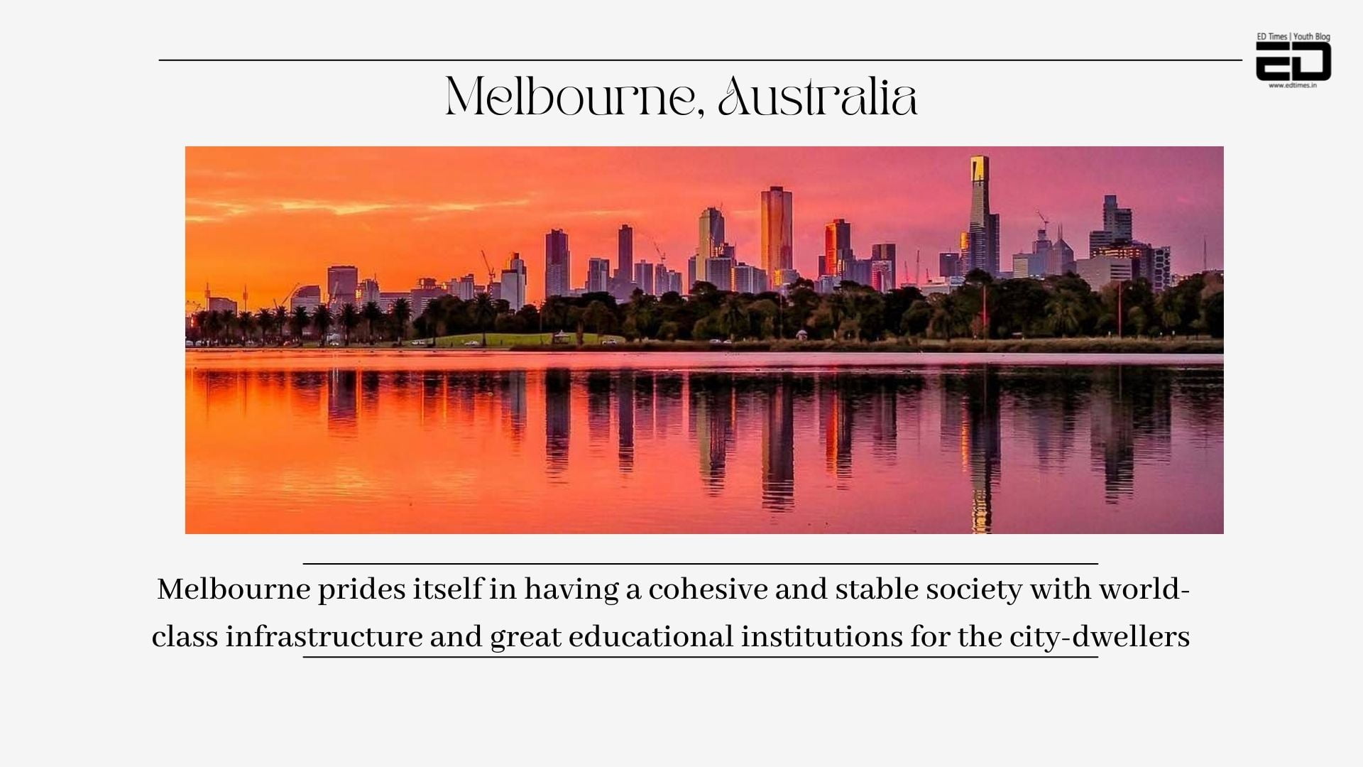 In Pics: Here Are The Top-Ranked Most Liveable Cities Around The World ...