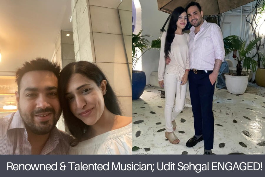 Young & Ravishing Singer Udit Sehgal Gets Engaged Right Before His New ...