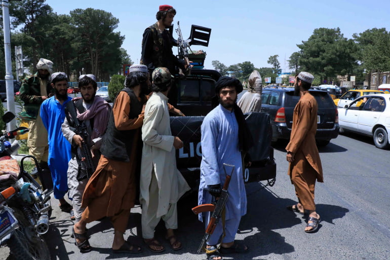 Taliban forces patrol a street in Herat - ED Times | Youth Media Channel