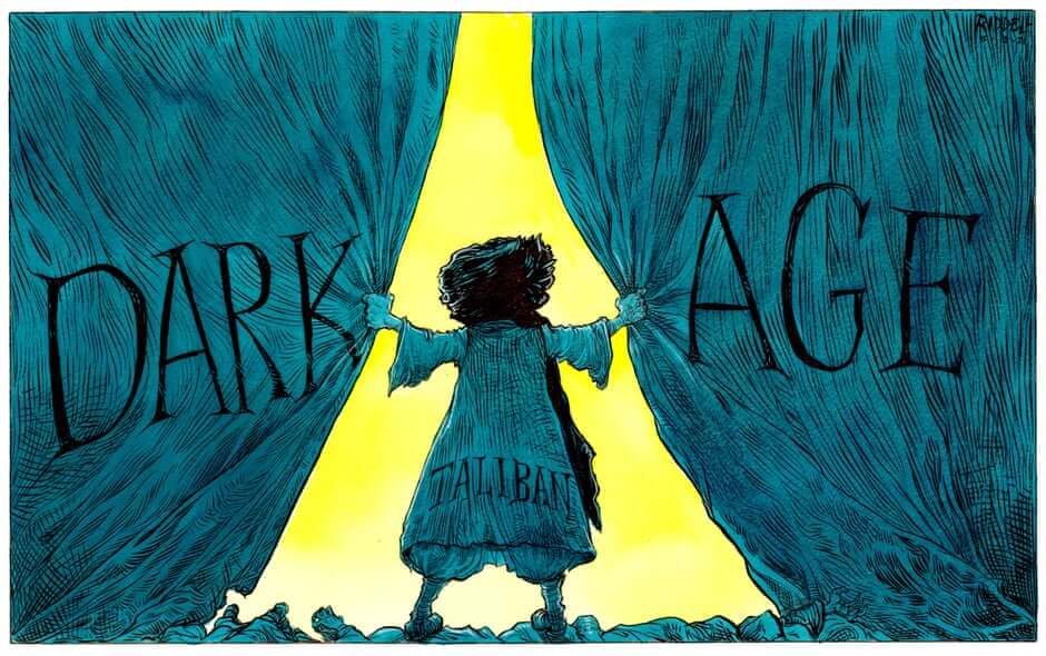 In Pics: Impactful And Distressing Cartoons About The Taliban Take Over ...