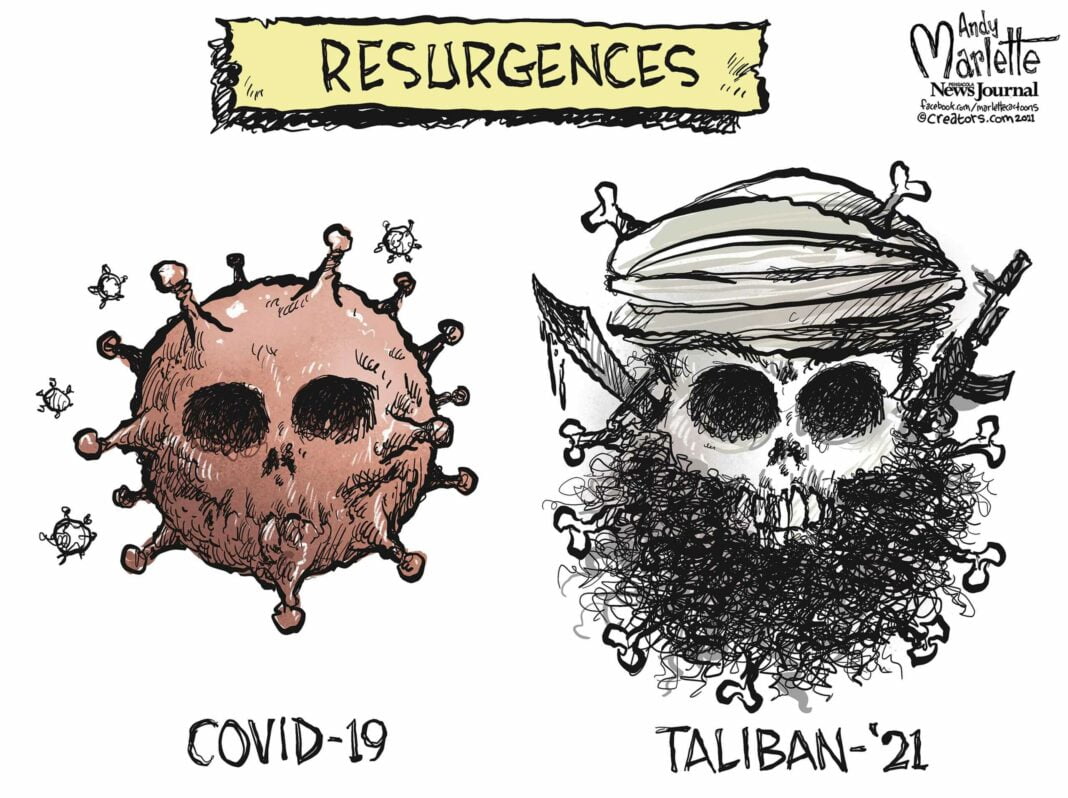 In Pics: Impactful And Distressing Cartoons About The Taliban Take Over ...