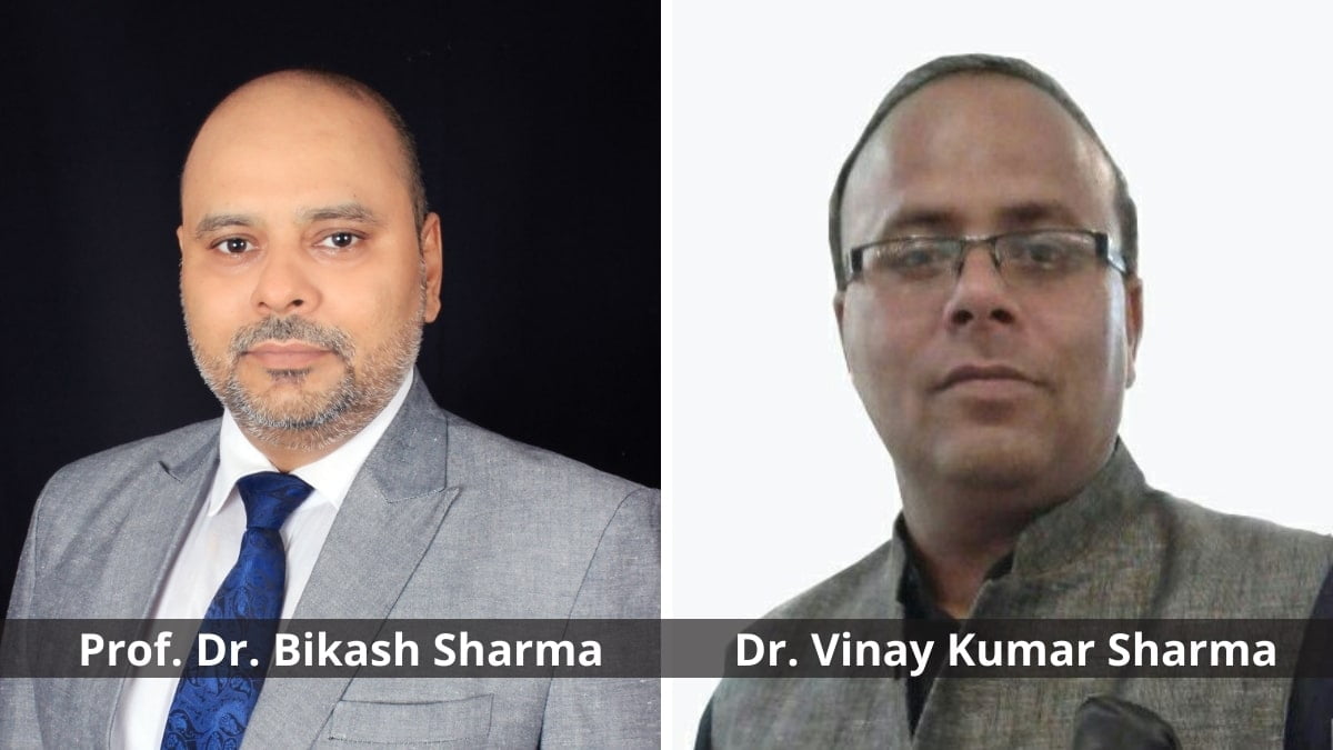 Prof. Dr. Bikash Sharma and Dr. Vinay Kumar Sharma were bestowed with Honorary Doctorate by ...