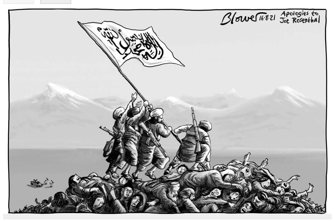 In Pics: Impactful And Distressing Cartoons About The Taliban Take Over ...