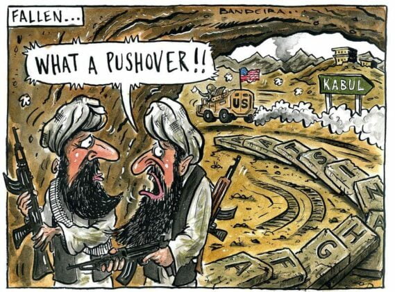 In Pics: Impactful And Distressing Cartoons About The Taliban Take Over ...