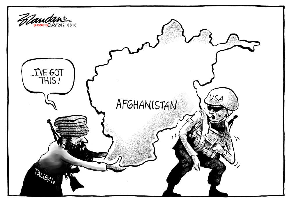 In Pics: Impactful And Distressing Cartoons About The Taliban Take Over ...