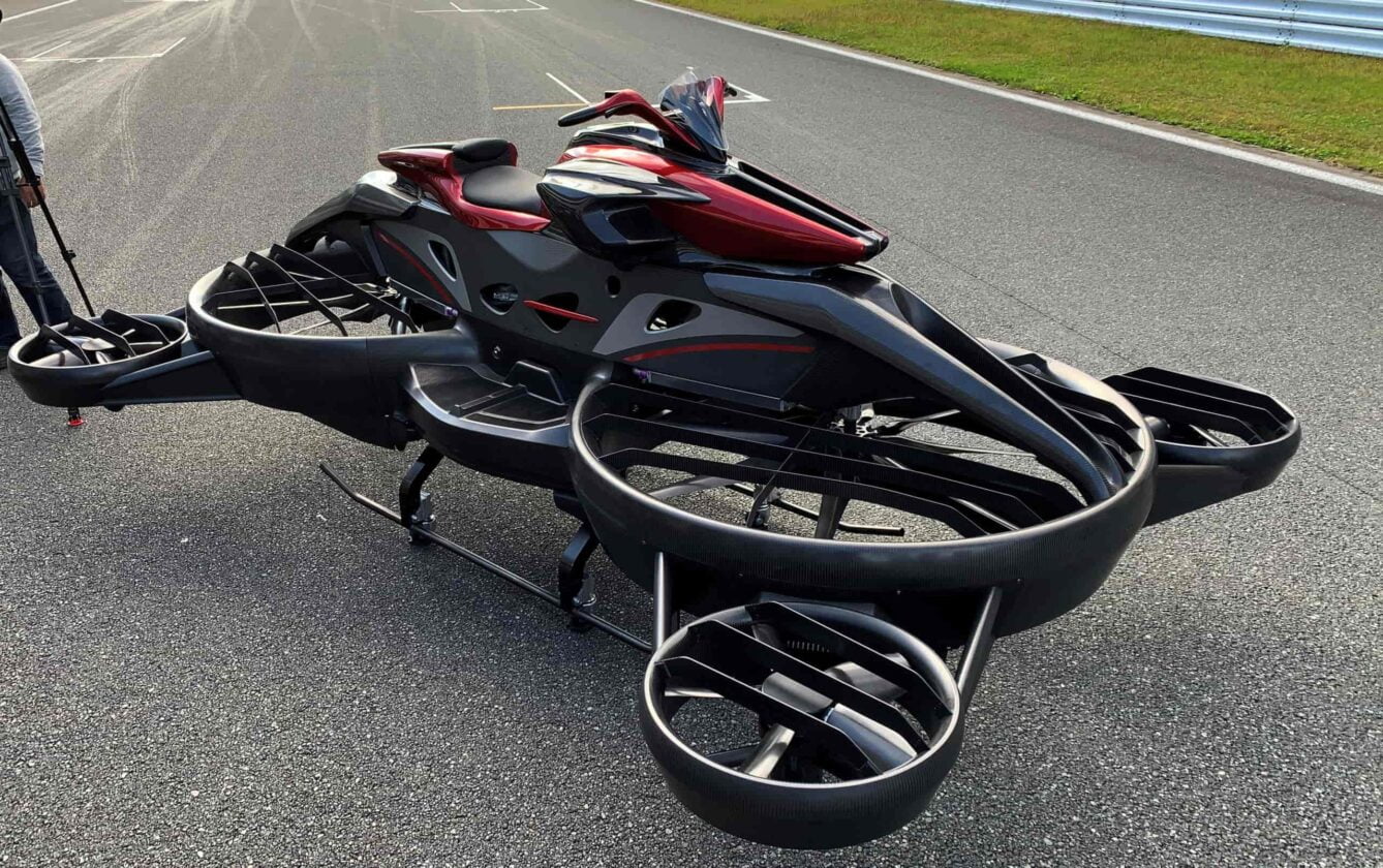 What Is This Flying Motorcycle Worth Rs 5 Crore Created By A Japanese ...