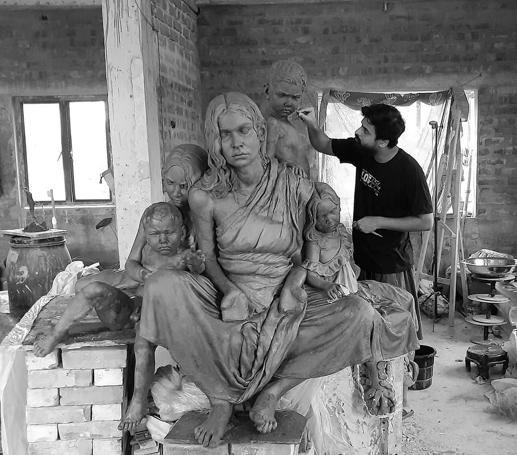 Rintu Das, The Brain Behind Kolkata’s Most Thought-Provoking Sculptures