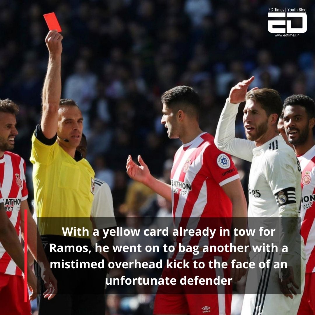 In Pics: As Sergio Ramos Receives Another Red Card, We Look At Some Of ...