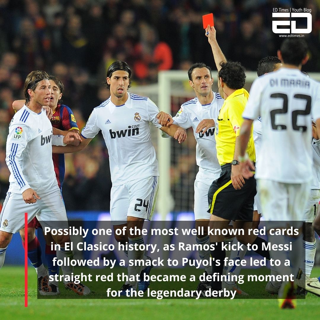 In Pics: As Sergio Ramos Receives Another Red Card, We Look At Some Of ...