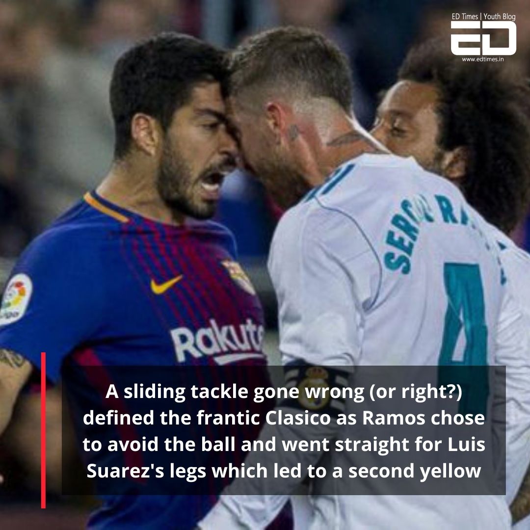In Pics: As Sergio Ramos Receives Another Red Card, We Look At Some Of ...
