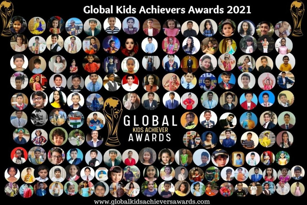 Top 150 Child Achievers - GLOBAL KIDS ACHIEVERS AWARDS 2021