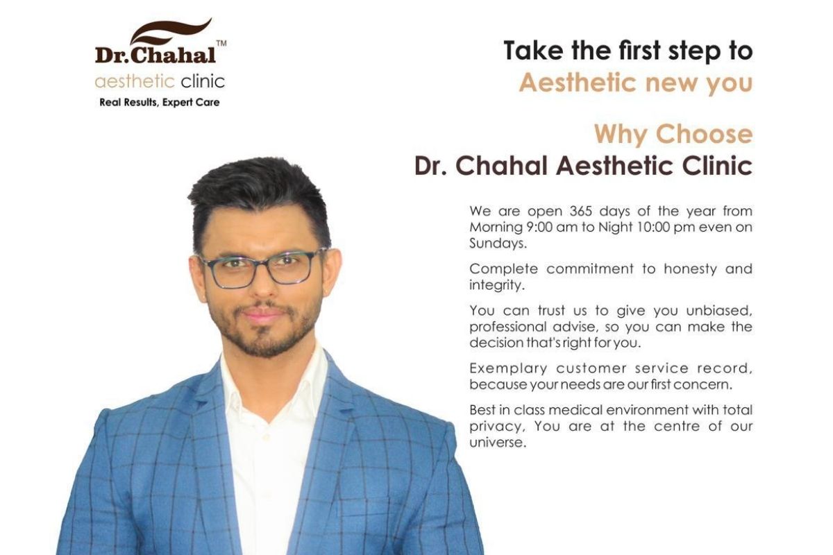 Dr. Chahal Aesthetic Clinic Set to become India’s largest in the ...