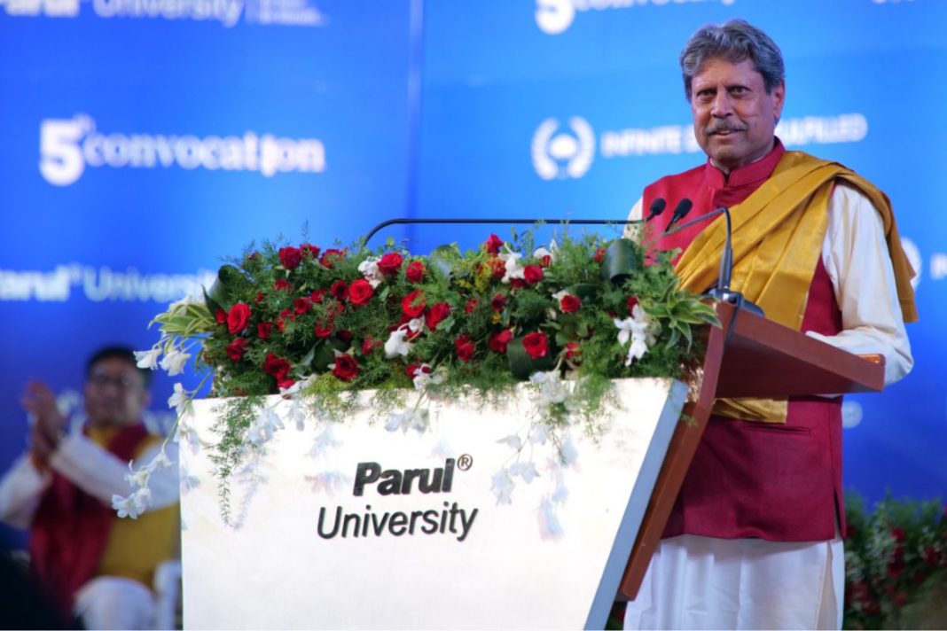 Parul University's 5th Convocation ceremony: Kapil Dev and Dia Mirza ...
