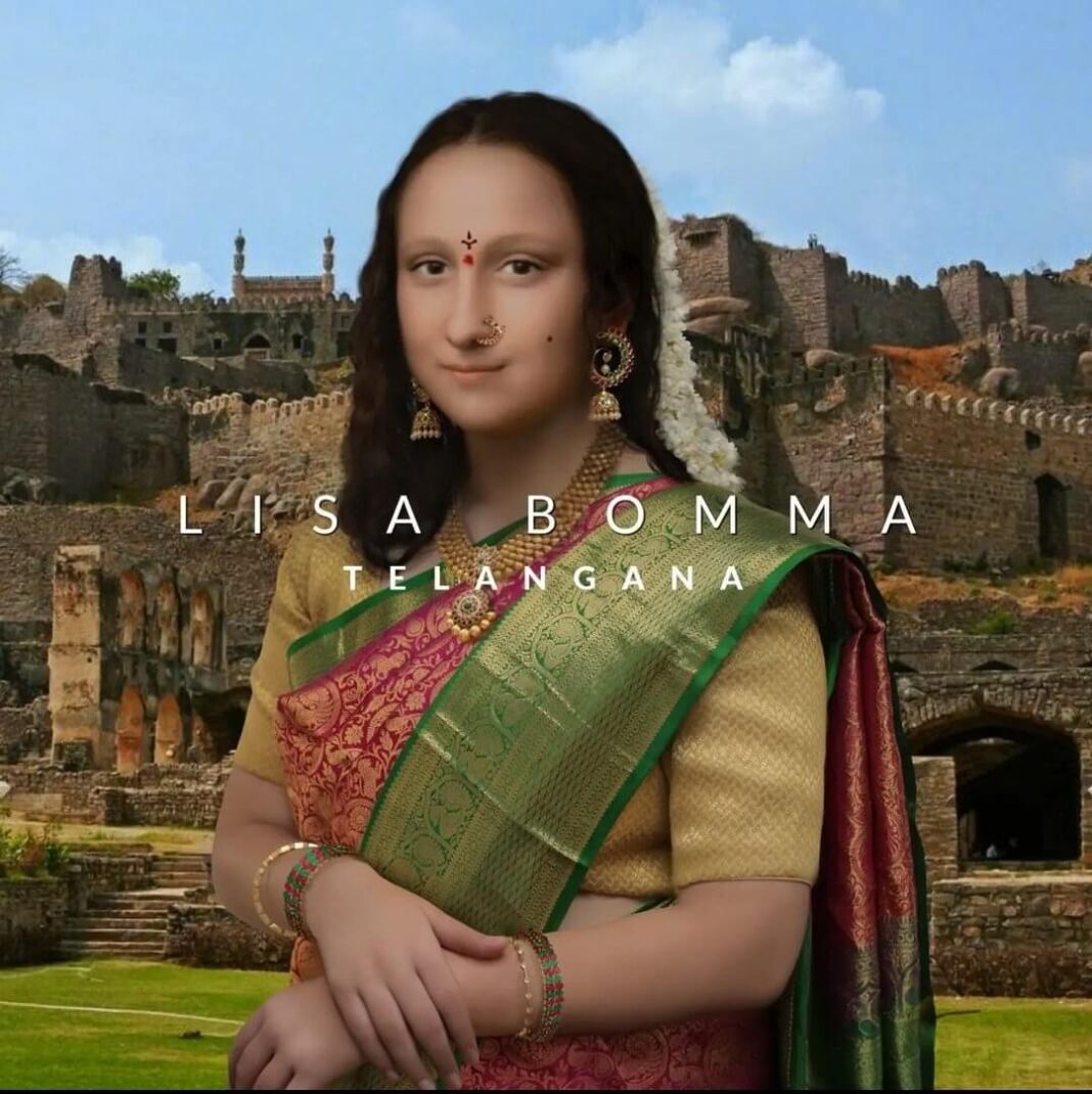 Mona Lisa From Different Indian States: Shona Lisa To Lisa Tai