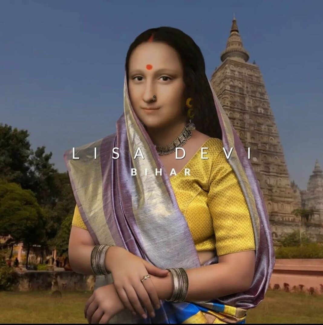 Mona Lisa From Different Indian States: Shona Lisa To Lisa Tai