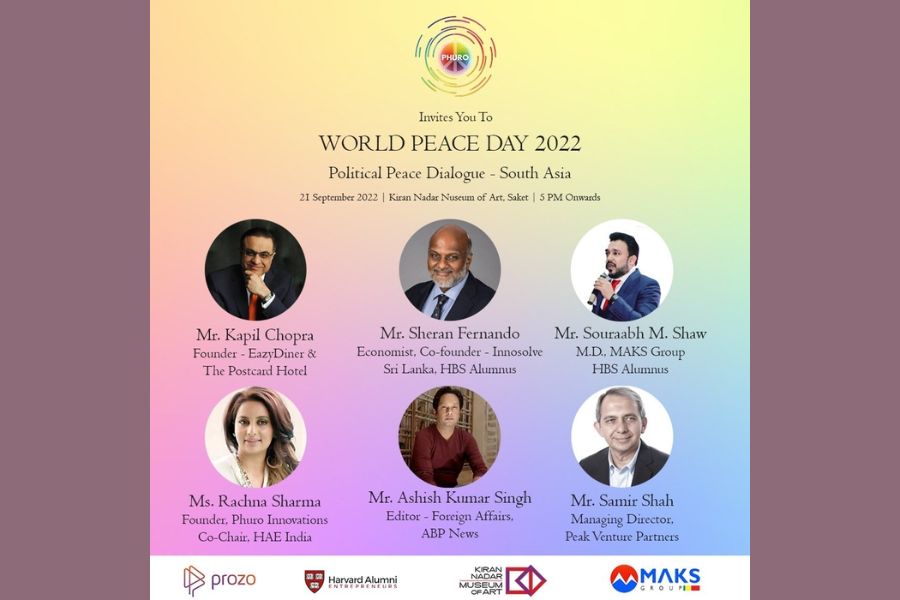 World Peace Day - Political Peace Dialogue SAARC