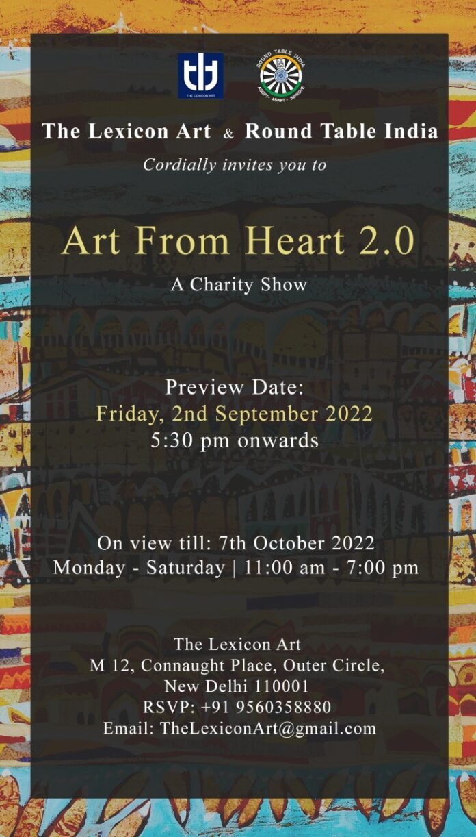 Round Table India And The Lexicon Art's Art Show Aims At Building ...