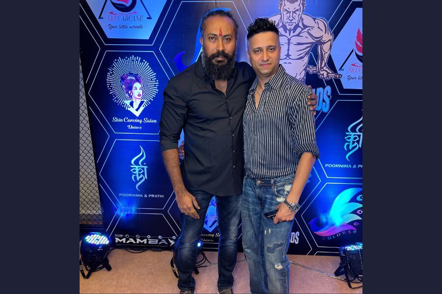 K.G.F fame "GARUDA" and Viral name FAIZAN ANSARI who wishes to marry Ayesha spotted together