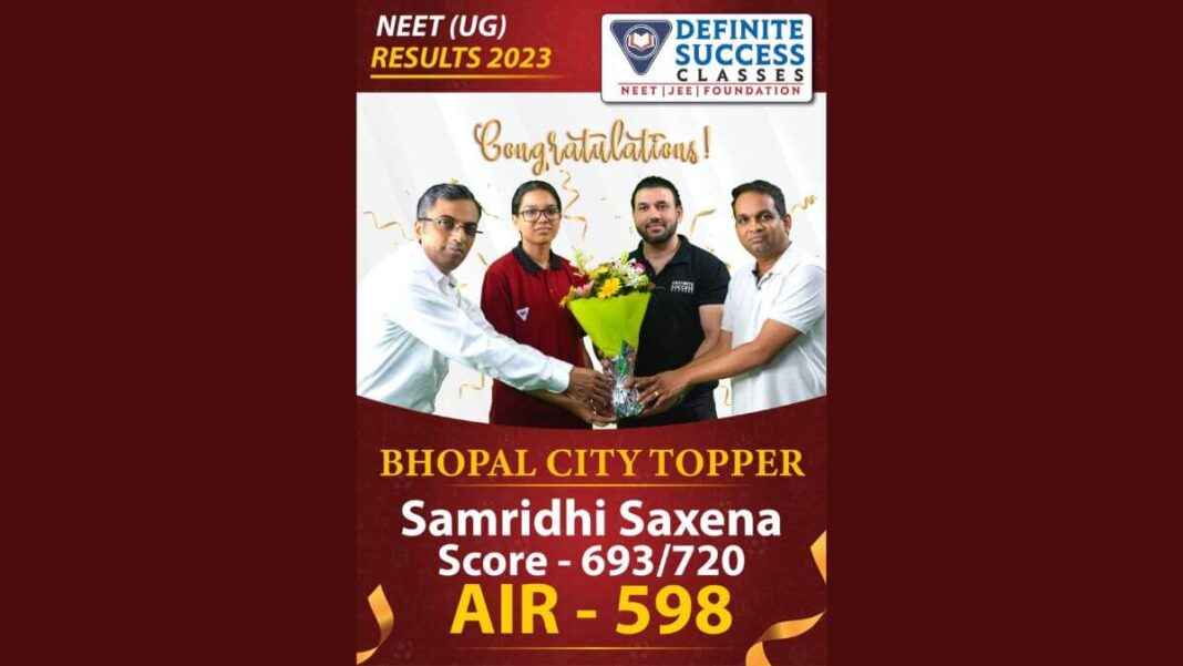 Definite Success Classes Celebrates Unprecedented NEET 2023 Outcomes in ...